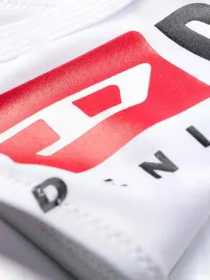 DIESEL® Logo-print Bikini Briefs - White