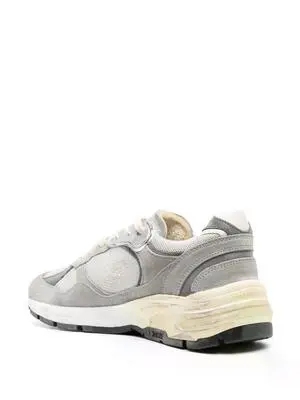 GOLDEN GOOSE Dad-star Mesh-panelled Low-top Sneakers - Grey