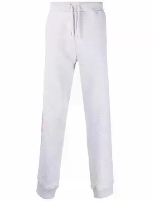 Helmut Lang 3d Logo Track Pants - Grey