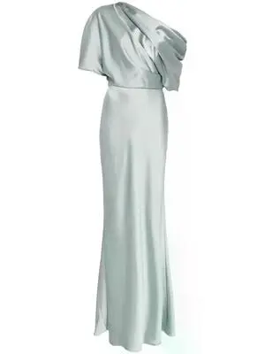 Amsale The Slouch Dress - Green