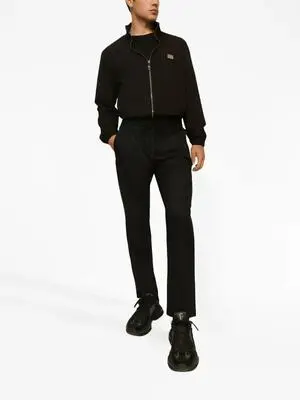 Dolce & Gabbana Logo Plaque Track Pants - Black