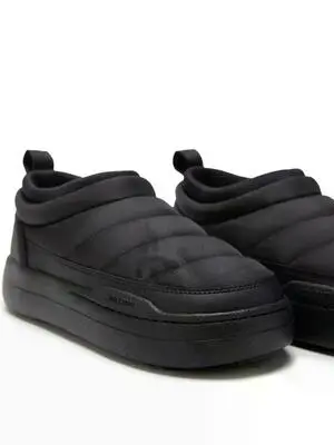 Moon Boot Park Logo-print Slip-on Sneakers - Black