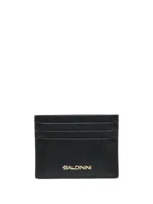BALDININI Monogram-pattern Leather Card Holder