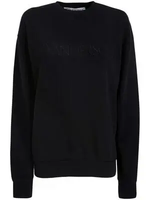 JW Anderson Embroidered Logo Sweatshirt - Black