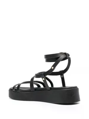 ANCIENT GREEK SANDALS 40mm Aristea Strappy Platform Sandals