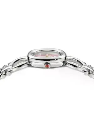 FERRAGAMO Double Gancini Stainless Steel Watch - Pink