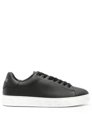 Versace Greca Low-top Sneakers - Black