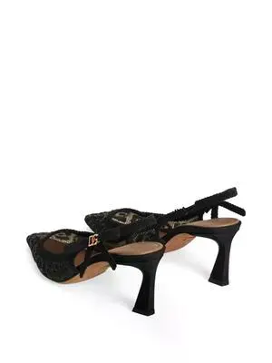 Dolce & Gabbana Lace Slingback Pumps