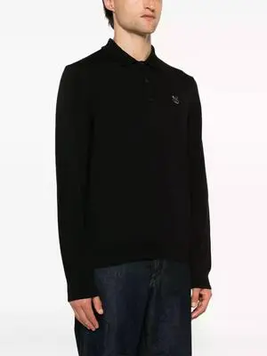 Maison Kitsuné Fox-motif Polo Shirt