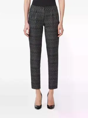 Philipp Plein Pinstriped Tailored Trousers