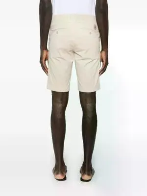 Jacob Cohen Chino Shorts With Logo Plaque - Neutrals
