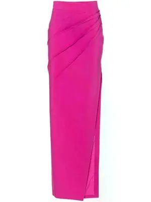GENNY Crystal-embellished Midi Skirt
