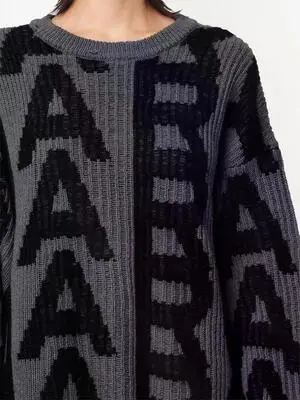 Marc Jacobs The Monogram Distressed Jumper