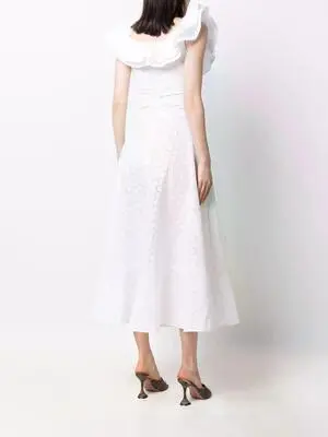 Philipp Plein Lace-design Midi Dress