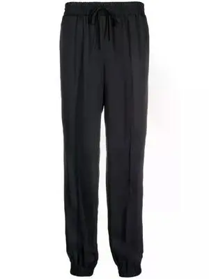 JIL SANDER Jil Sander Drawstring Tapered Trousers Blue