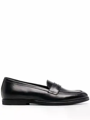 SCAROSSO Scarosso Monica Leather Loafers Black