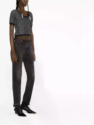 Eckhaus Latta Amoretto Cropped T-shirt