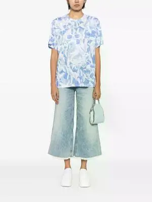 Stella McCartney Graphic Print T-shirt - Blue