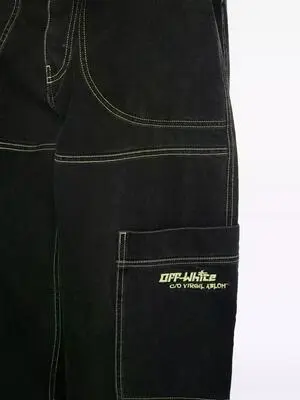 Off-White Irregular Cargo Jeans