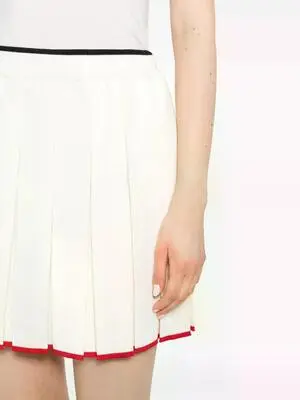 Thom Browne Pleated Knitted Mini Skirt