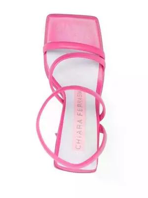 CHIARA FERRAGNI Star-heel Sandals - Pink
