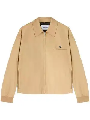 AMBUSH AMBUSH Striped Cotton Jacket Brown