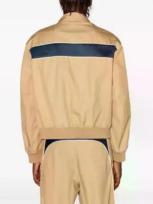 AMBUSH Striped Cotton Jacket - Brown