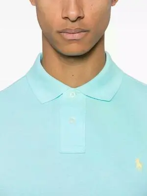 Polo Ralph Lauren Polo Pony-embroidered Polo Shirt - Blue