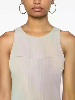Patrizia Pepe Pinstripe-pattern Midi Dress