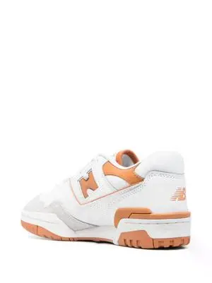 NEW BALANCE Bb550 Low-top Leather Sneakers - White