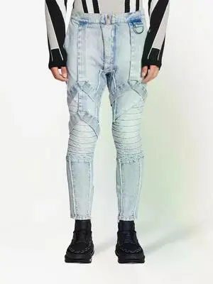 Balmain Slim-fit Strap Jeans