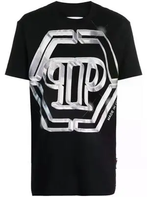Philipp Plein Logo-print Short-sleeved T-shirt Black