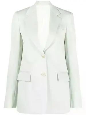 LANVIN Single-breasted Virgin Wool Blazer