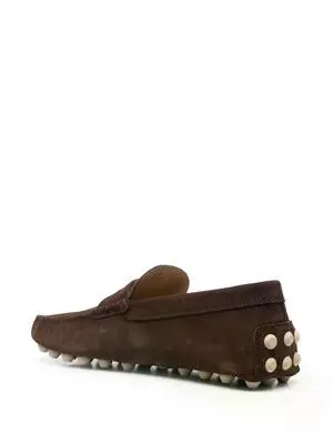 TOD'S Gommino Calf Suede Loafers
