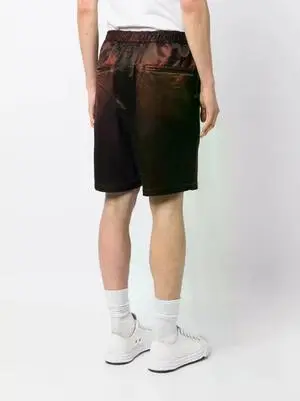 Mihara Yasuhiro Distressed Effect Drawstring Shorts