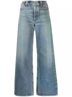 AGOLDE Lex Organic Cotton Wide Leg Jeans - Blue
