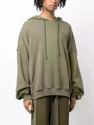 MOSTLY HEARD RARELY SEEN Panelled Cotton Hoodie