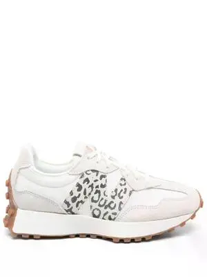 NEW BALANCE 327 Leopard Print Sneakers - Neutrals