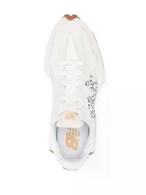 NEW BALANCE 327 Leopard Print Sneakers - Neutrals