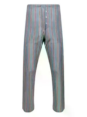 BODE Striped Pajama Bottoms - Blue