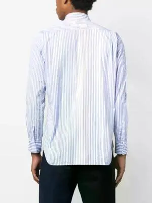 Comme Des Garçons Graphic-print Cotton Shirt