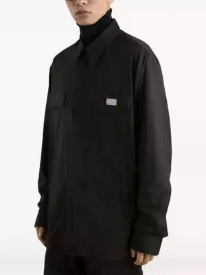 Dolce & Gabbana Logo-plaque Long-sleeve Shirt