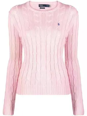 Polo Ralph Lauren Long-sleeve Knitted Jumper - Pink