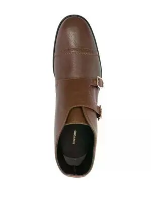 TOM FORD Double Buckle Monk Strap Ankle Boots