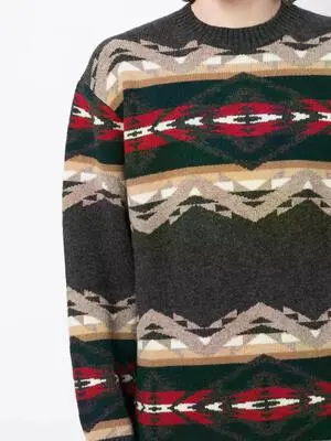 Junya Watanabe Intarsia-knit Jumper