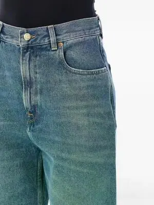 GOLDEN GOOSE Medium Wash Wide Leg Jeans