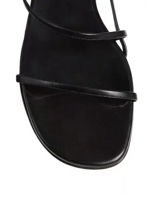 Khaite Flat Sandals - Black