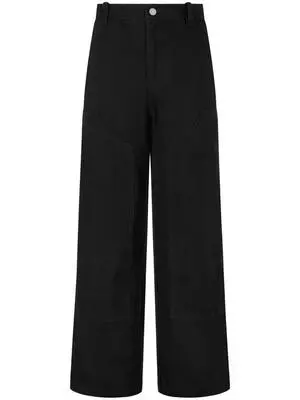 STUDIO TOMBOY Wide-leg Trousers - Black
