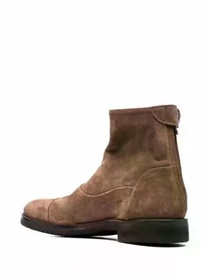 ALBERTO FASCIANI Suede Ankle Boots