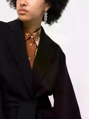 10 CORSO COMO Belted Single-breasted Wool Coat